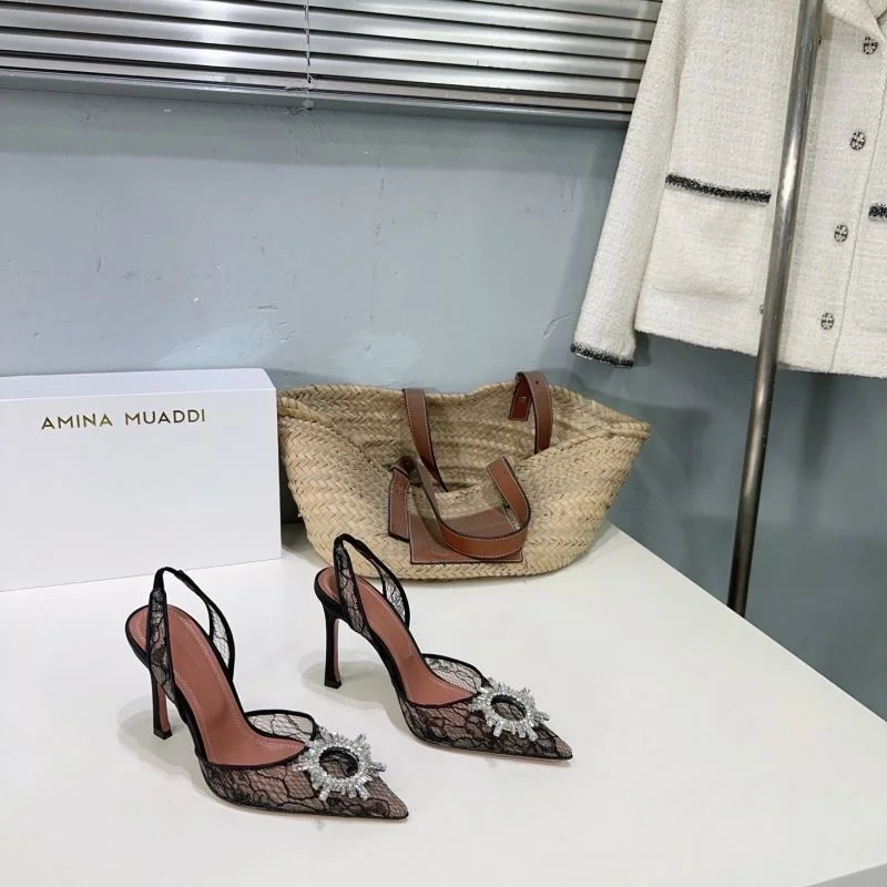 Amina Muaddi Sandals