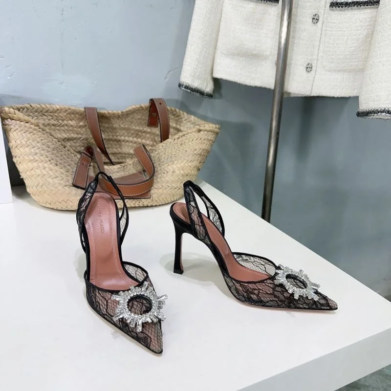 Mirror quality Amina Muaddi Sandals