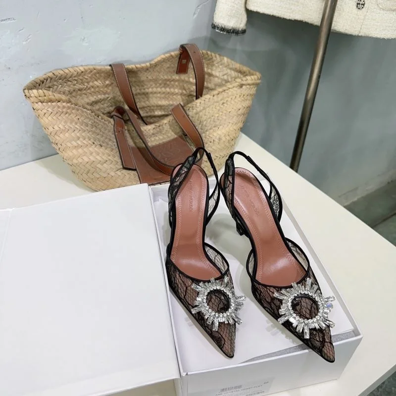 Mirror quality Amina Muaddi Sandals