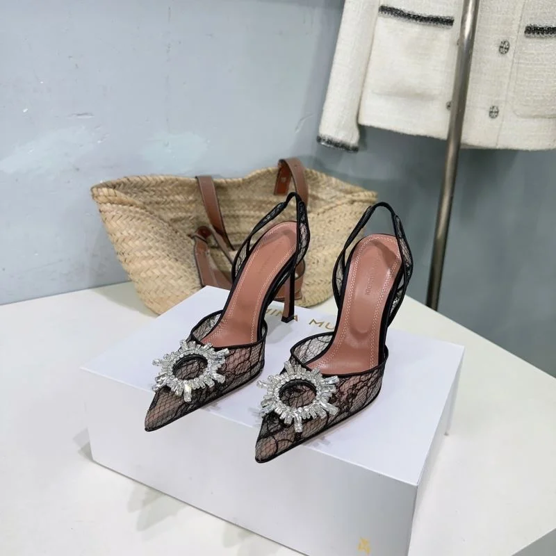 Mirror quality Amina Muaddi Sandals