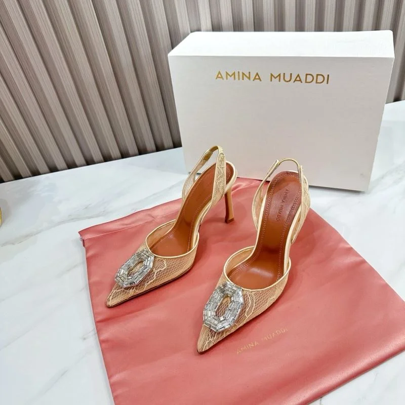 Mirror quality Amina Muaddi Sandals