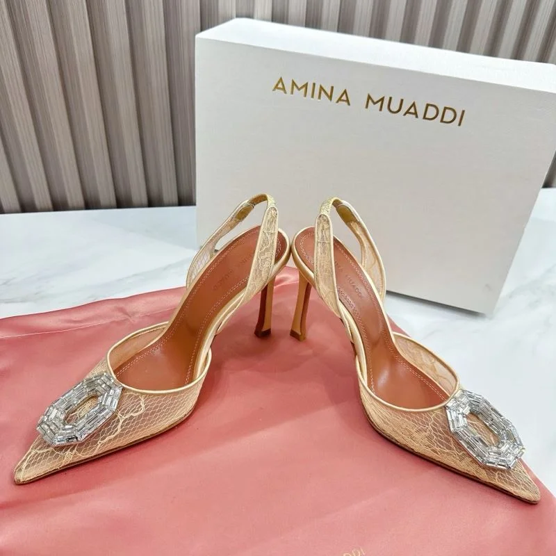 Mirror quality Amina Muaddi Sandals