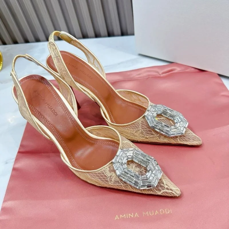 Mirror quality Amina Muaddi Sandals