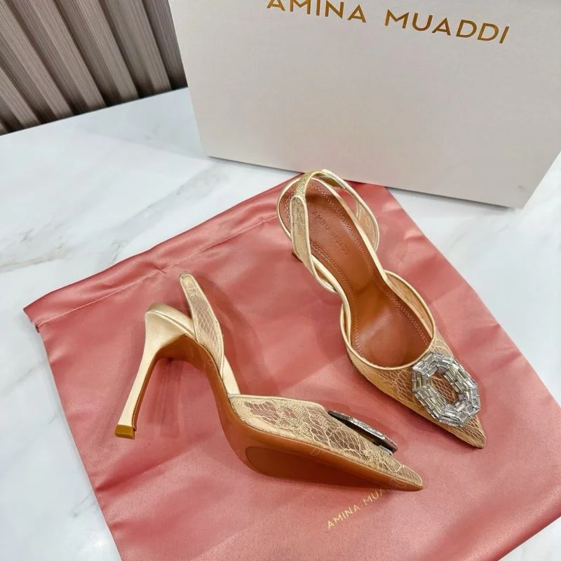 Mirror quality Amina Muaddi Sandals