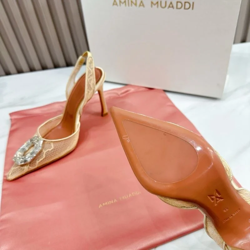 Mirror quality Amina Muaddi Sandals