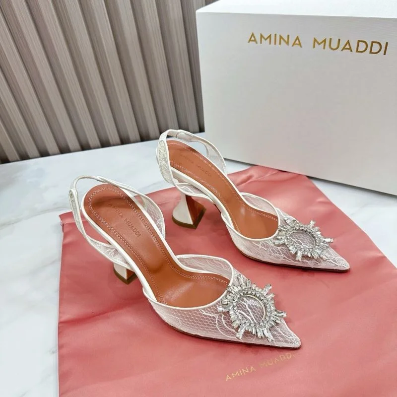 Amina Muaddi Sandals
