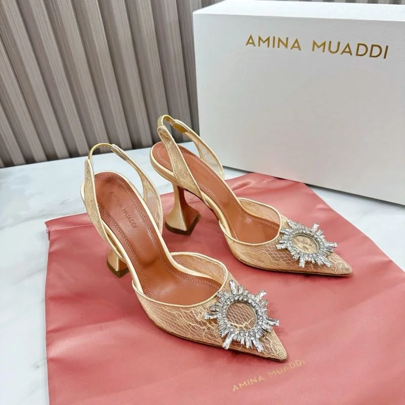 Amina Muaddi Sandals