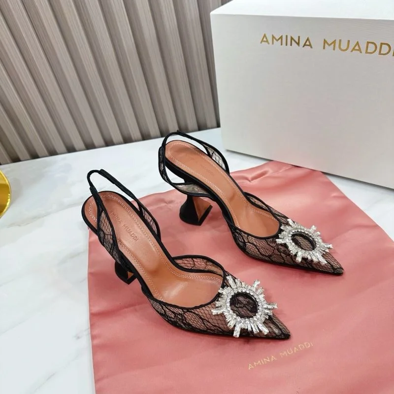 Amina Muaddi Sandals