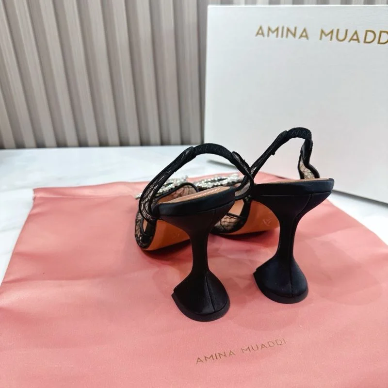 1:1 copy Amina Muaddi Sandals