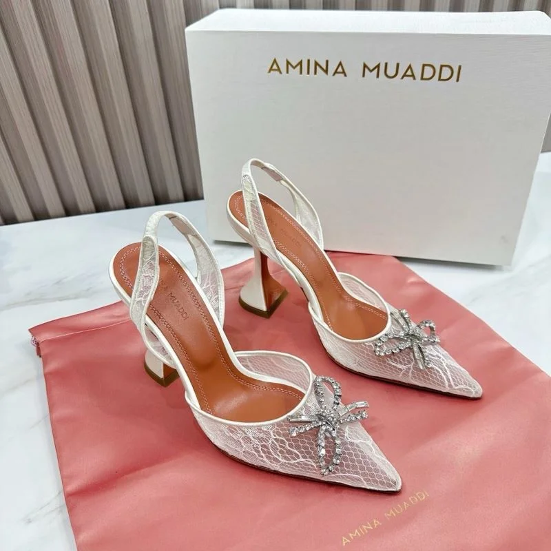 Amina Muaddi Sandals