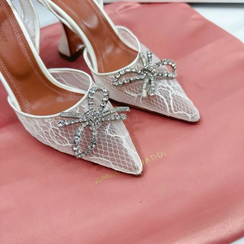 Genuine Amina Muaddi Sandals