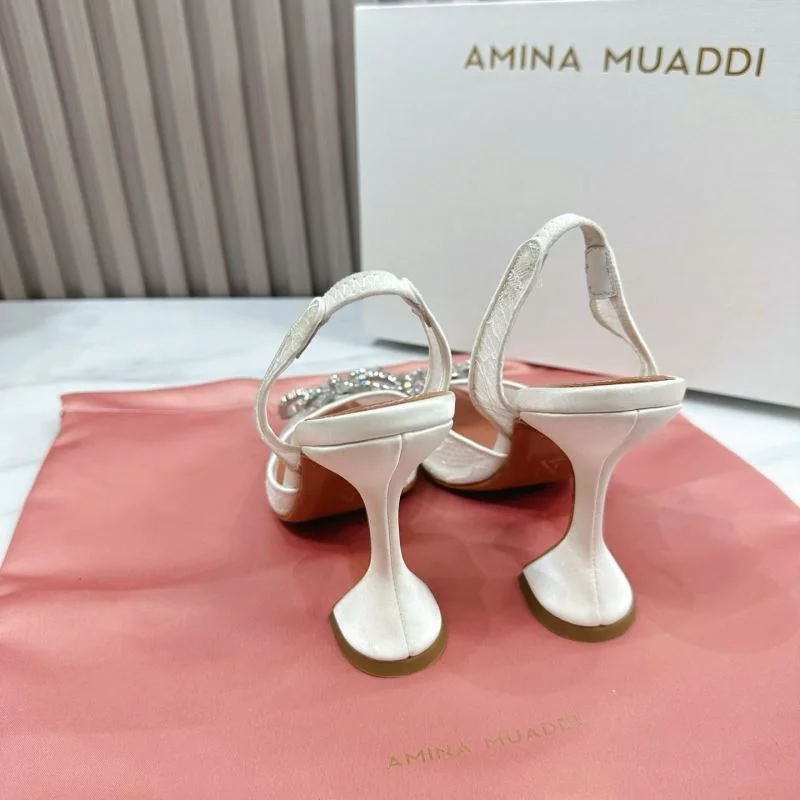 Genuine Amina Muaddi Sandals