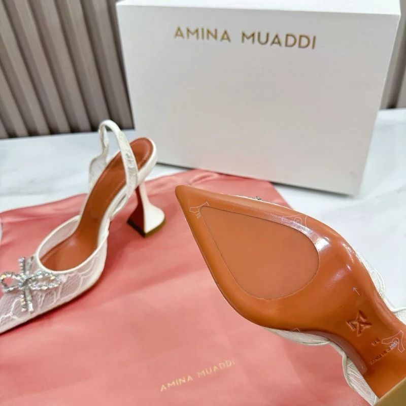 Genuine Amina Muaddi Sandals