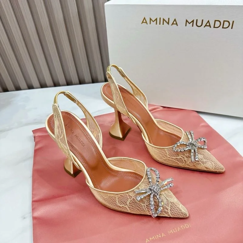 Amina Muaddi Sandals