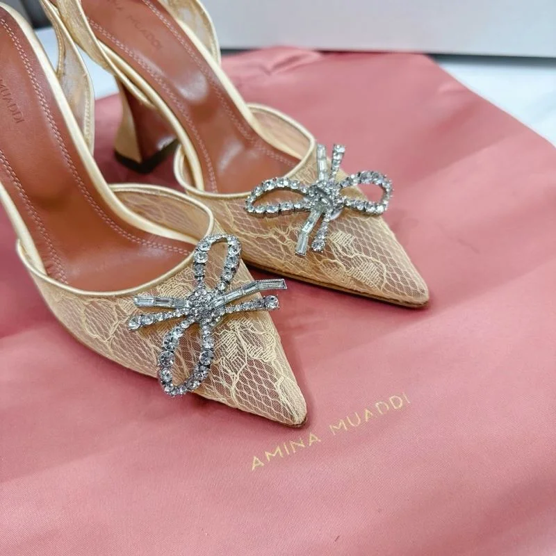 Legit Amina Muaddi Sandals