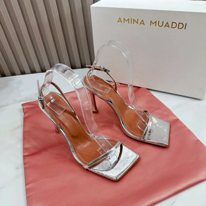 Amina Muaddi Sandals