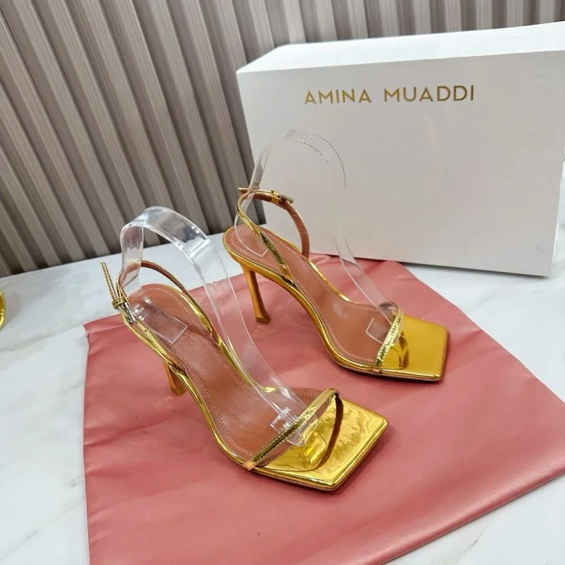 Amina Muaddi Sandals