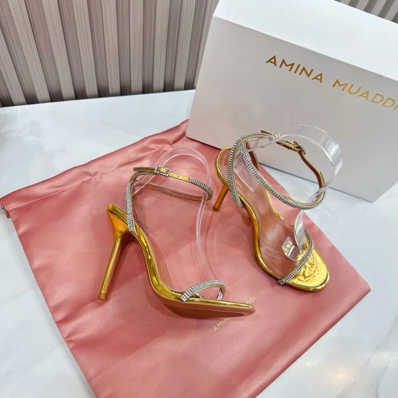 Affordable Amina Muaddi Sandals