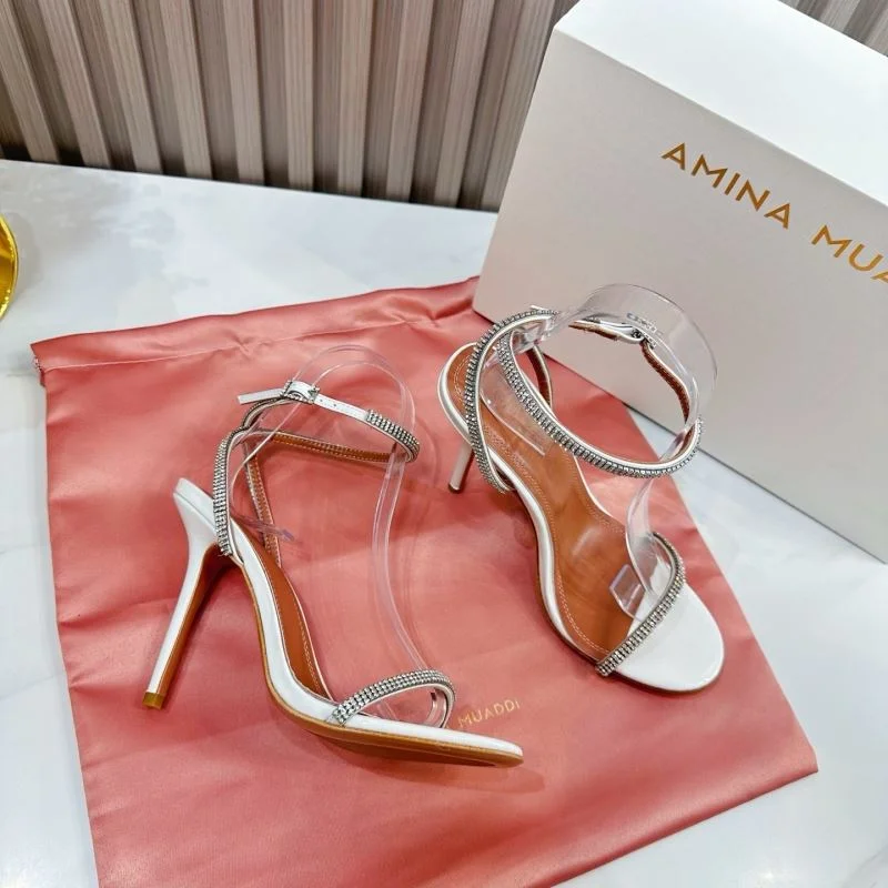 High accuracy Amina Muaddi Sandals