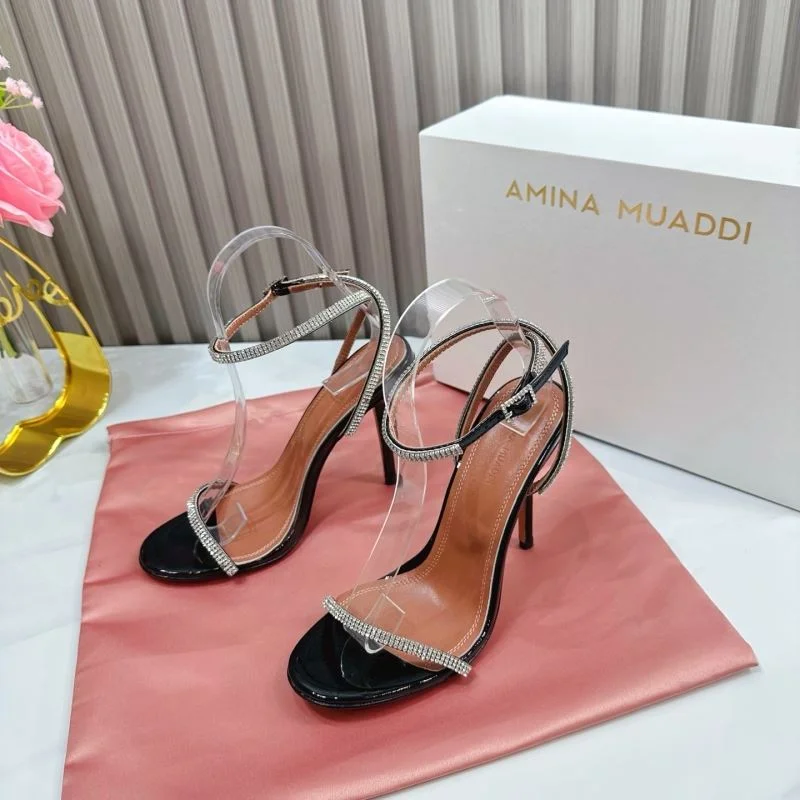 Indistinguishable Amina Muaddi Sandals