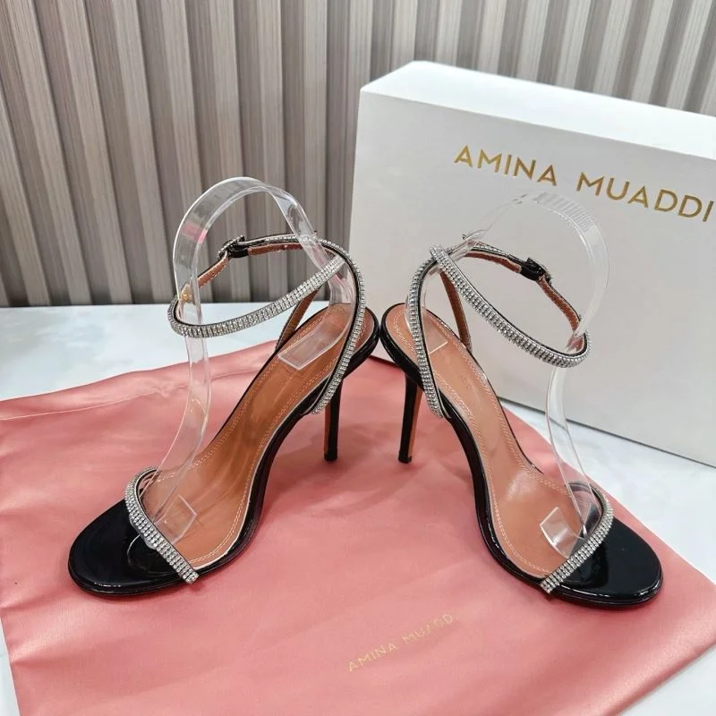 Indistinguishable Amina Muaddi Sandals