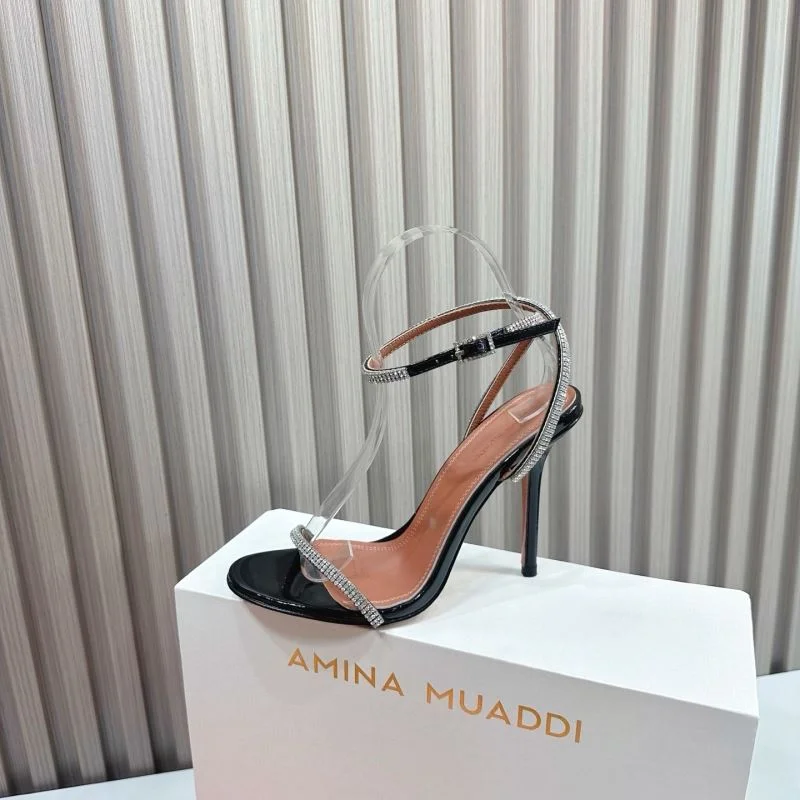 Indistinguishable Amina Muaddi Sandals