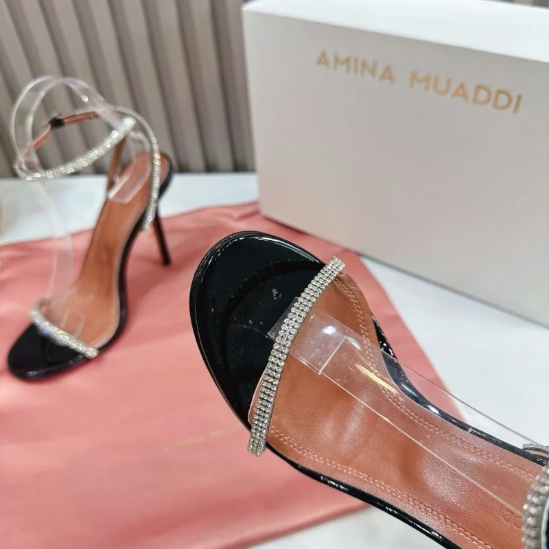 Indistinguishable Amina Muaddi Sandals