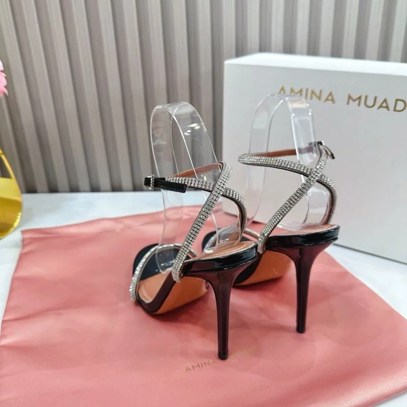 Indistinguishable Amina Muaddi Sandals