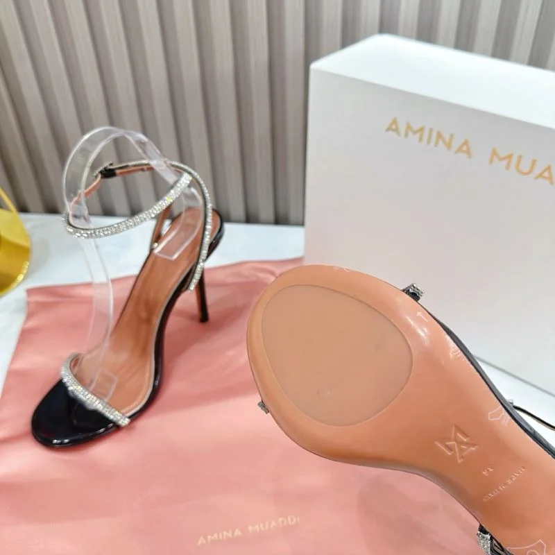 Indistinguishable Amina Muaddi Sandals