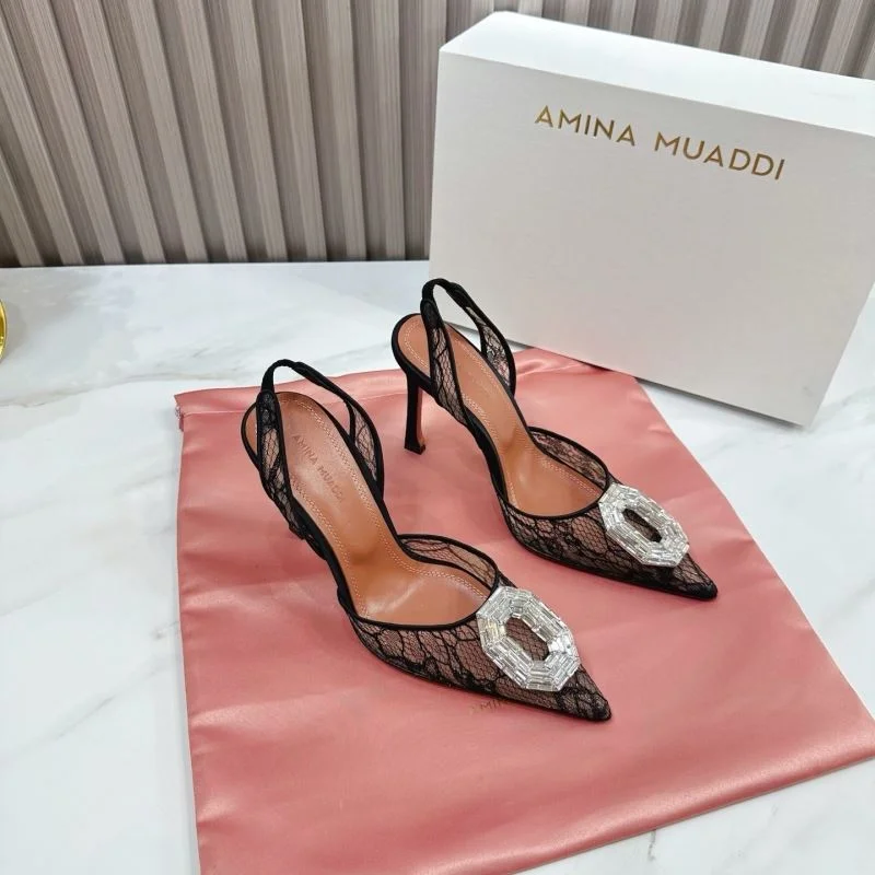 Amina Muaddi Sandals