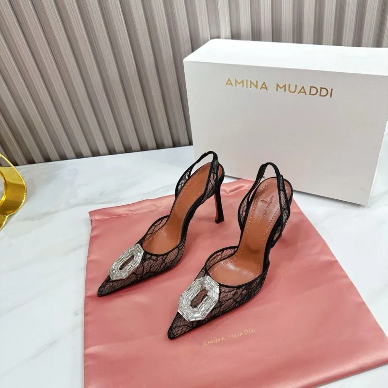 Affordable Amina Muaddi Sandals