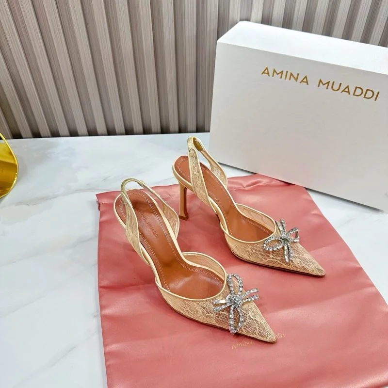 Amina Muaddi Sandals