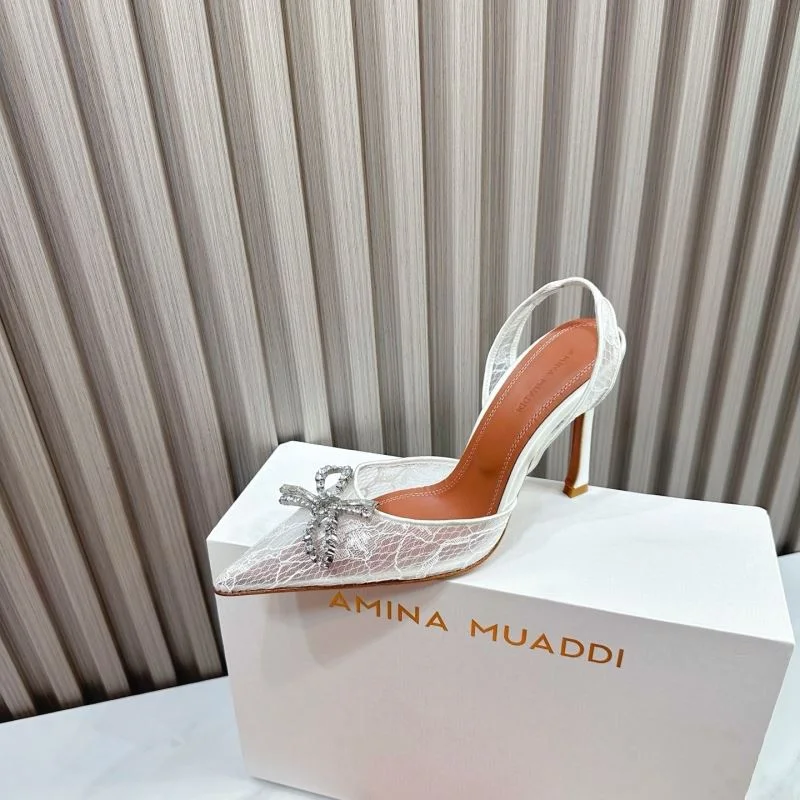 Genuine Amina Muaddi Sandals