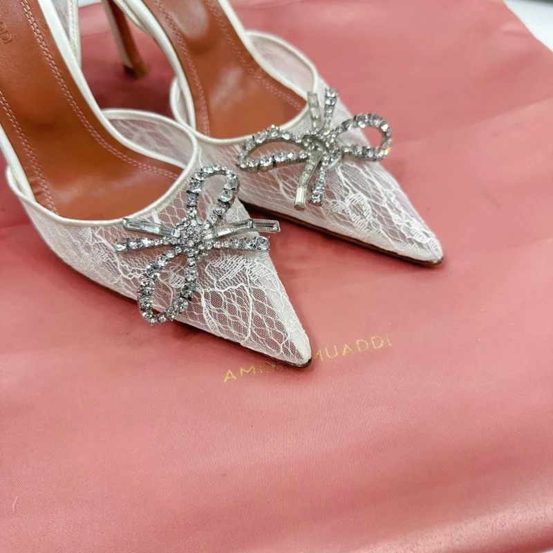 Genuine Amina Muaddi Sandals