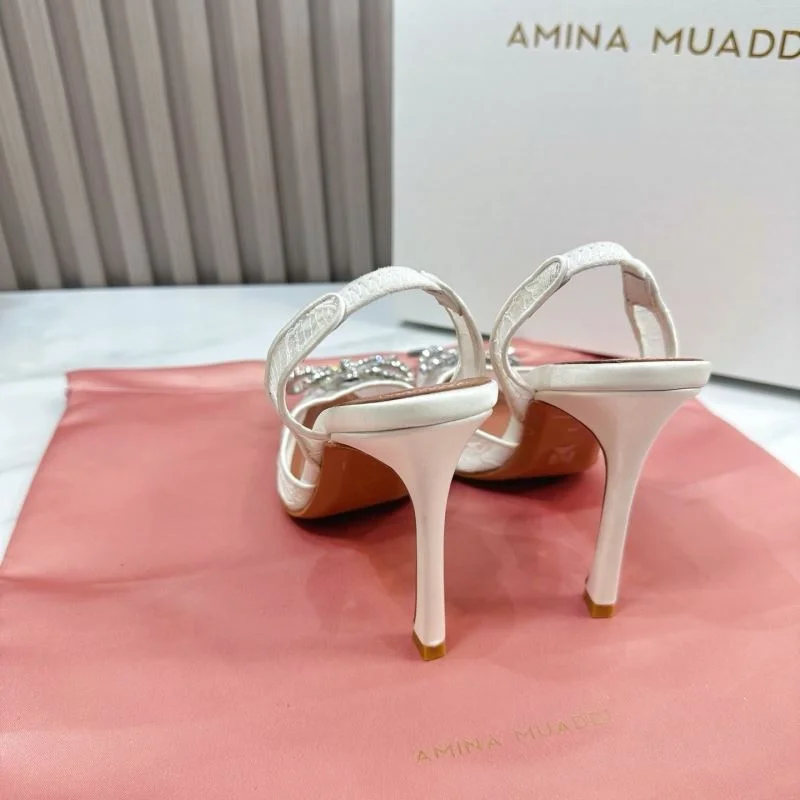 Genuine Amina Muaddi Sandals