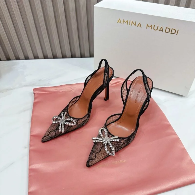 Exact replica Amina Muaddi Sandals