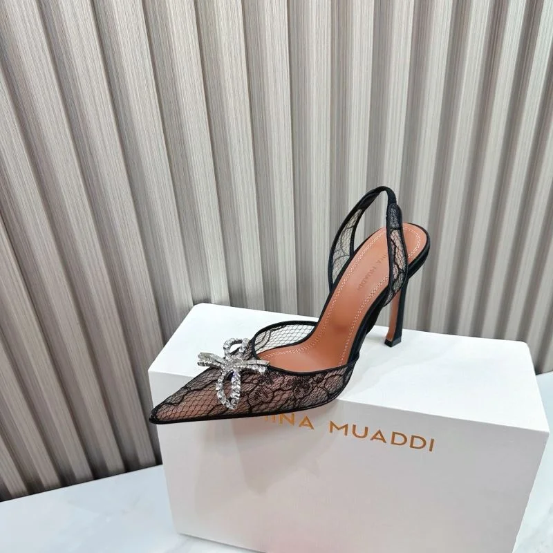Exact replica Amina Muaddi Sandals
