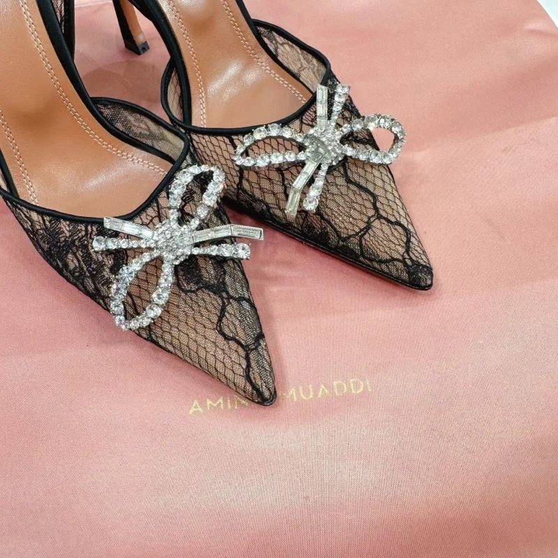 Exact replica Amina Muaddi Sandals