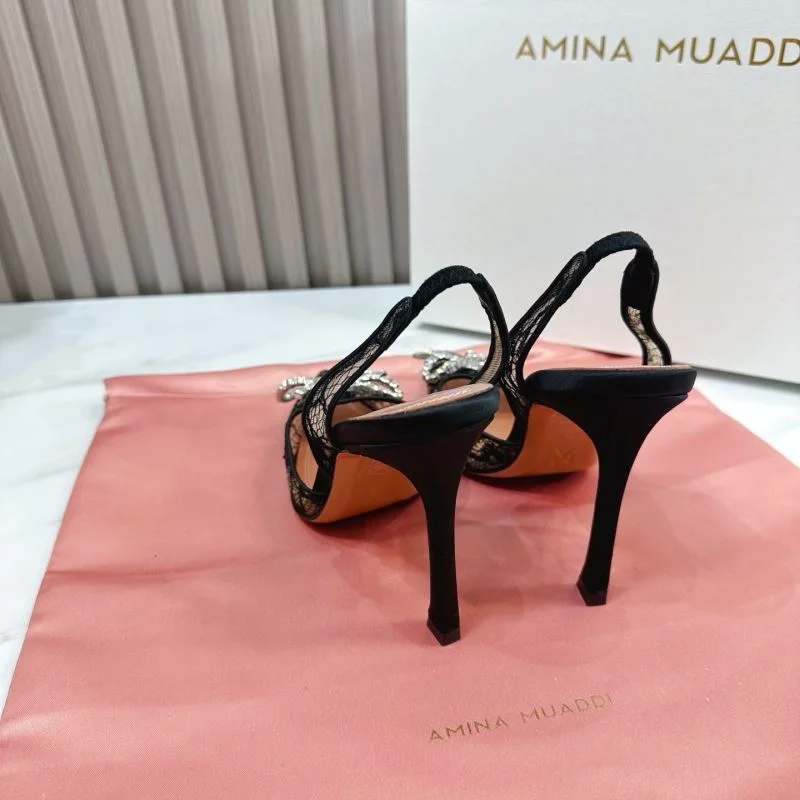 Exact replica Amina Muaddi Sandals
