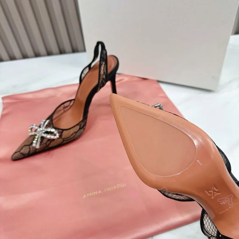 Exact replica Amina Muaddi Sandals