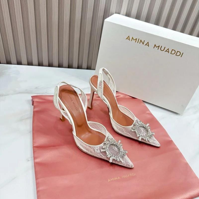 Amina Muaddi Sandals