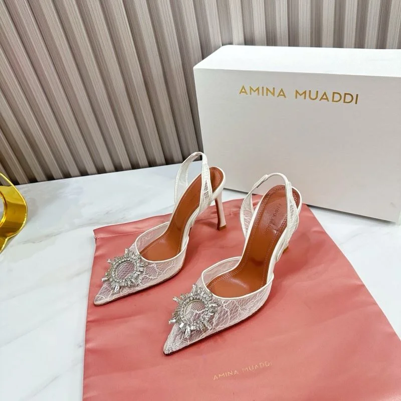 Mirror quality Amina Muaddi Sandals