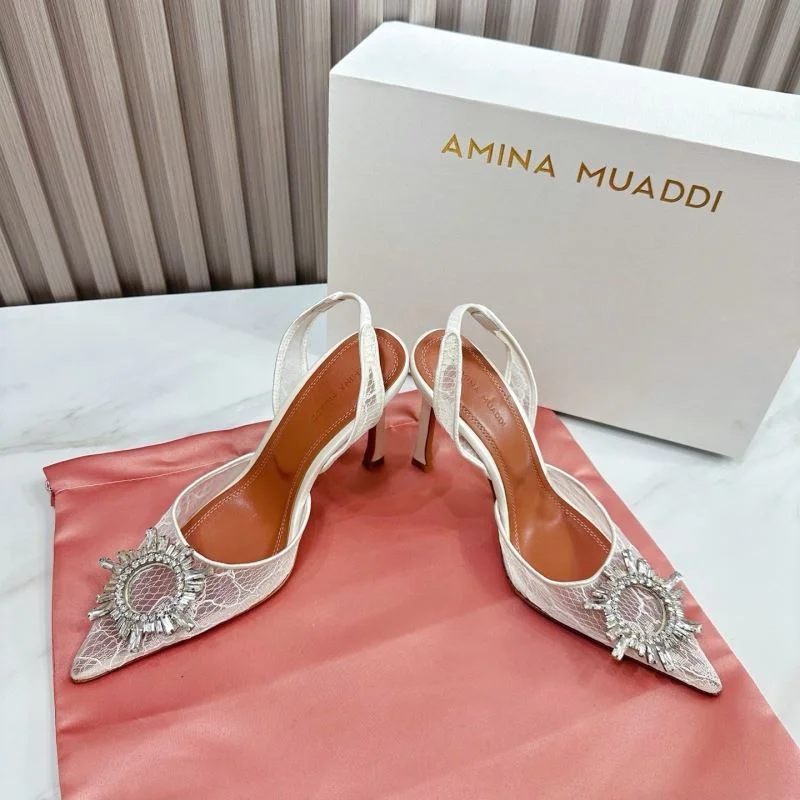 Mirror quality Amina Muaddi Sandals
