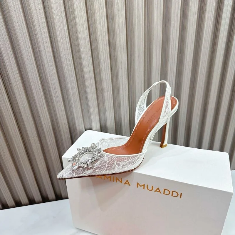 Mirror quality Amina Muaddi Sandals