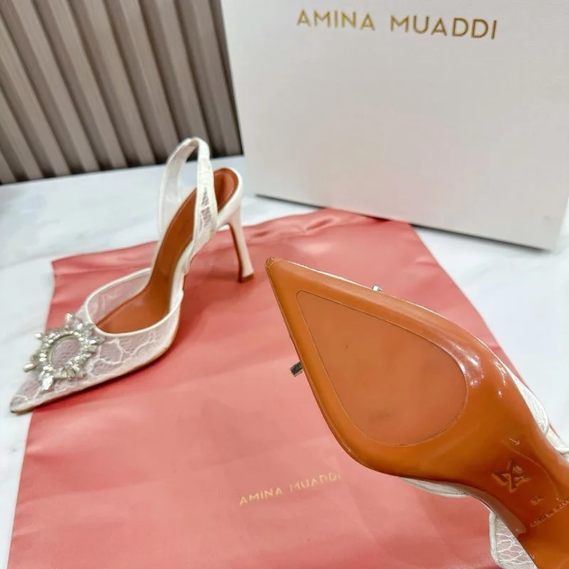 Mirror quality Amina Muaddi Sandals