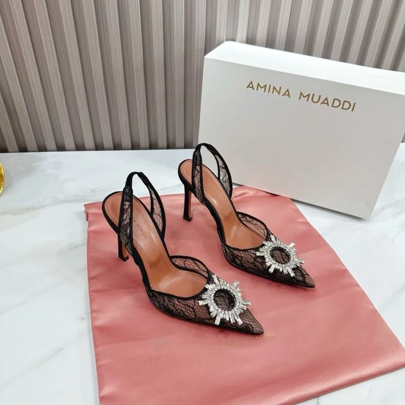 Amina Muaddi Sandals