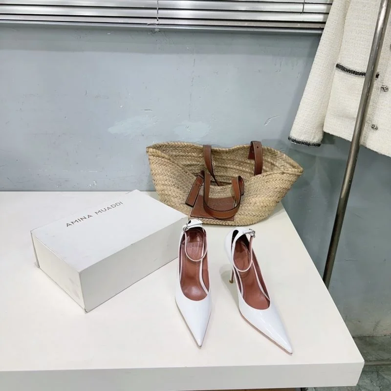 1:1 copy Amina Muaddi Shoes
