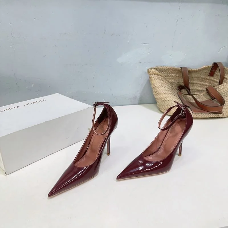 Exact replica Amina Muaddi Shoes