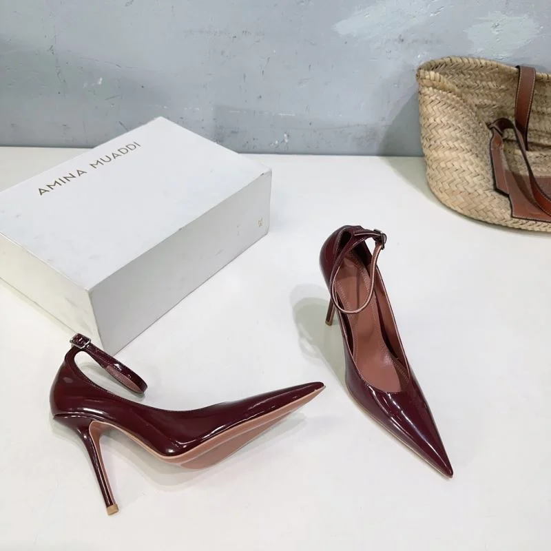 Exact replica Amina Muaddi Shoes