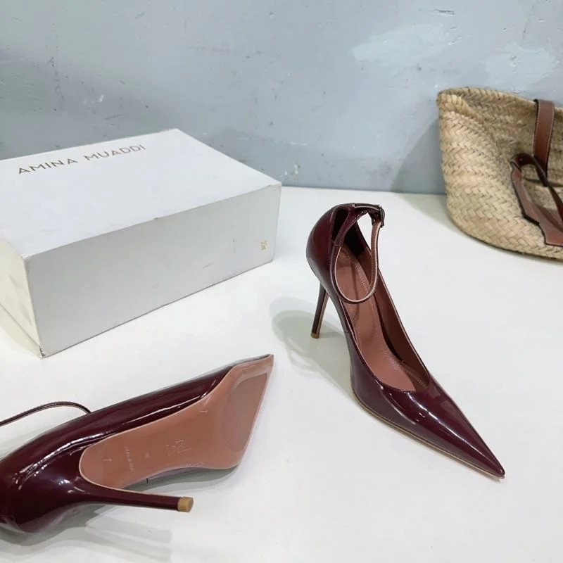 Exact replica Amina Muaddi Shoes